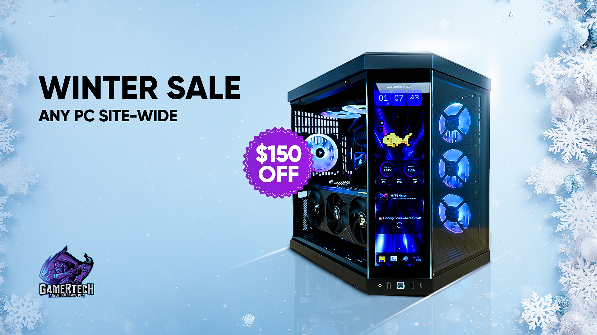 GamerTech Custom Gaming Computers and PCs