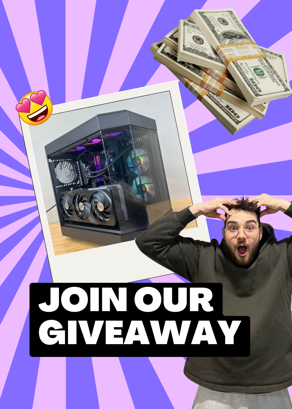 Join Giveaway Shop Gaming PCs